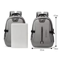 China Main Material Oxford Custom Logo USB School Backpack for Casual Sports and Laptop for sale