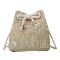 China Travel Single Shoulder Crossbody Straw Bag in Customized Color for Hot Fashion Lovers for sale
