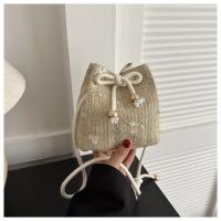 China Travel Single Shoulder Crossbody Straw Bag in Customized Color for Hot Fashion Lovers for sale