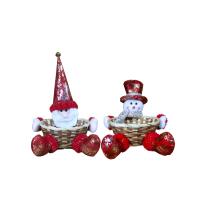 China Acceptable OEM/ODM Customized Christmas Desktop Decoration Candy Basket for Home Gift for sale