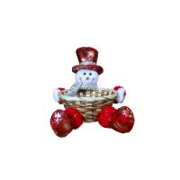 China Acceptable OEM/ODM Customized Christmas Desktop Decoration Candy Basket for Home Gift for sale