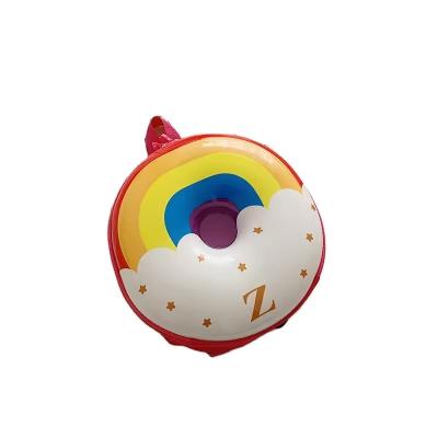China Novelty Cute Book Bag 2024 Cartoon Backpack Donuts Rubber Shell Schoolbag for Daily Life for sale