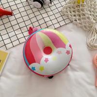 China Novelty Cute Book Bag 2024 Cartoon Backpack Donuts Rubber Shell Schoolbag for Daily Life for sale