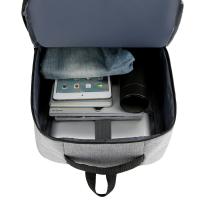 China Male Customized Color Laptop Backpack with Anti-theft Design and USB Charging Port for sale