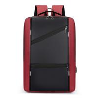 China Male Customized Color Laptop Backpack with Anti-theft Design and USB Charging Port for sale