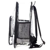 China Customized Heavy Duty Transparent PVC School Backpack Bag for Transparent School Bag for sale