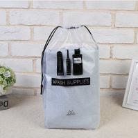 China Custom Logo Printed Draw String Bag for Makeup and Gift Packaging Newest Fashinable for sale
