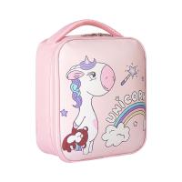China Customized Color Cartoon Dinosaur Space Insulated Kids Lunch Box Bag with Insulation for sale