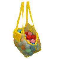 China Newest Fashinable Style Kids Sand Away Foldable Beach Tote Bag Toys Storage Mesh Bag for sale
