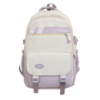 China Large Capacity Pink Lightweight Toddler School Backpack Bag for Kids in Letter Pattern for sale