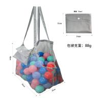 China Newest Fashinable Style Kids Sand Away Foldable Beach Tote Bag Toys Storage Mesh Bag for sale
