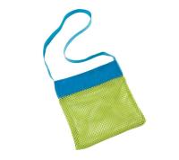China Newest Fashinable Style Kids Sand Away Foldable Beach Tote Bag Toys Storage Mesh Bag for sale