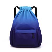 China Custom Color Printed Practical Lightweight Durable Waterproof Drawstring Gym Backpack for sale