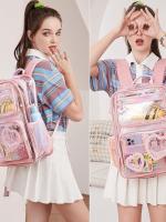 China Polyester Lining Material Fashion Outdoor Travel Bags for College High School Students for sale