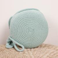 China Unisex Retro Trend Beach Bag Woven Straw Handbag for Large Capacity Cross-Body Bags for sale