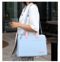 China Canvas Portable Computer Bag Customized Color Waterproof Laptop Case Business Bags for sale