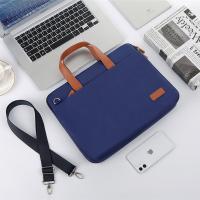 China Canvas Portable Computer Bag Customized Color Waterproof Laptop Case Business Bags for sale