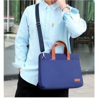 China Canvas Portable Computer Bag Customized Color Waterproof Laptop Case Business Bags for sale