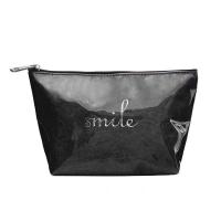 China Travel-Friendly Waterproof Cosmetic Bag with Solid Pattern and Customized Color Options for sale