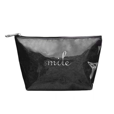 China Travel-Friendly Waterproof Cosmetic Bag with Solid Pattern and Customized Color Options for sale