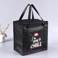 China Insulated Non Woven Picnic Ice Pack Lunch Cooler Shopping Bag with Customized Color for sale