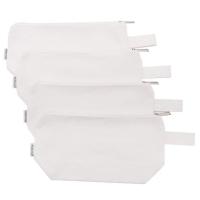 China Bag Organization Made Easy with Customized Logo Natural Cotton Canvas Jewelry Pouches for sale