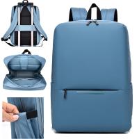 China High Capacity Laptop Bags Fashion Backpack with Waterproof Oxford and Solid Pattern Type for sale