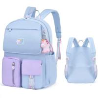 China Beautiful Fashionable Custom Canvas Backpack Bag for Girls Back to School Fashionable for sale