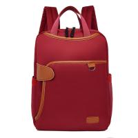 China Customized Color Women's Outdoor Travel Laptop Bag Backpack with Computer Interlayer for sale