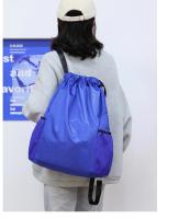China Customized Logo Accepted School Bag Drawstring Backpack for Gym Travel Beach Swimming for sale