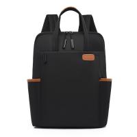 China Customized Logo Solid Pattern Laptop Business Backpack for Custom Designer Computer for sale