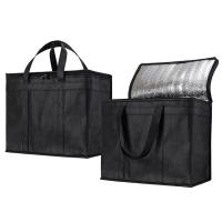 China Customized Logo Insulated Thermal Food Delivery Bag Waterproof Catering Supply Cooler Bag for sale