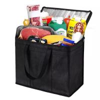 China Customized Logo Insulated Thermal Food Delivery Bag Waterproof Catering Supply Cooler Bag for sale