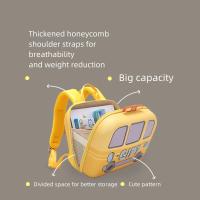 China Unisex PVC Children's School Backpack for Girls Boys Cartoon Waterproof Kids School Bags for sale