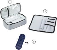 China Insulin Cooler Travel Bag with Insulation Liner Keep Your Medication Cold and Organized for sale