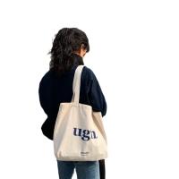 China Cotton Shopping Bag Manufacturers Customized Logo for Reusable Canvas Tote Bags for sale