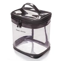 China Convenient Bag for Cosmetics Waterproof Clear Transparent Beauty Travel Makeup Bag for sale