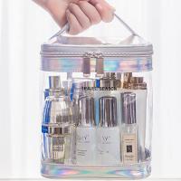 China Convenient Bag for Cosmetics Waterproof Clear Transparent Beauty Travel Makeup Bag for sale
