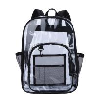 China Newest Fashionable Customized Color Clear PVC Backpack for Outdoor School Activities for sale