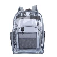 China Newest Fashionable Customized Color Clear PVC Backpack for Outdoor School Activities for sale