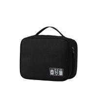 China Hanging Oxford Plain Cosmetic Bag Customized Color Traveling Essentials Kit for Women for sale