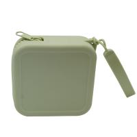 China Customized Color Silicone Travel Cosmetic Bag Fashion Hand Bags for Women's Toiletries for sale