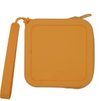 China Customized Color Silicone Travel Cosmetic Bag Fashion Hand Bags for Women's Toiletries for sale