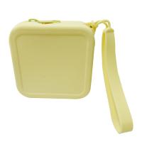China Customized Color Silicone Travel Cosmetic Bag Fashion Hand Bags for Women's Toiletries for sale