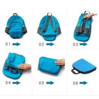China Customized Logo Cotton Fabric Gym Style Backpack for Outdoor Sport Climbing Camping Hiking for sale
