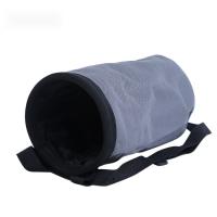 China Customized Color Open Closure Bouldering Chalk Bag Bucket for Rock Climbing Weightlifting for sale
