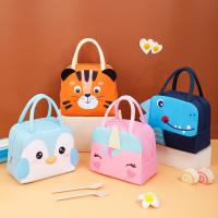 China Cute Cartoon Style Thermal Food Delivery Insulated Cooler Bag for Kids Customized Color for sale