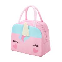 China Cute Cartoon Style Thermal Food Delivery Insulated Cooler Bag for Kids Customized Color for sale