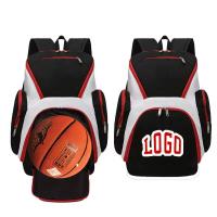 China Team Basketball Backpack Men's Sports Gym Bag with Letter Pattern and Zipper Closure for sale
