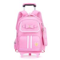 China 2021 Canvas Wheeled School Bag for Children and Teens Revolutionize Daily School Life for sale